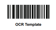 How to Set OCR-B Template