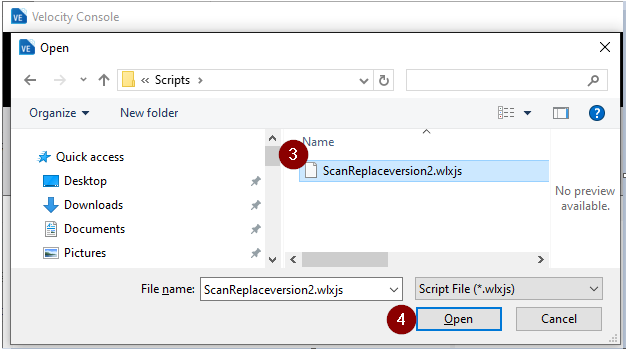 Velocity Script To Perform Scan Replace Strings With Hex 1199