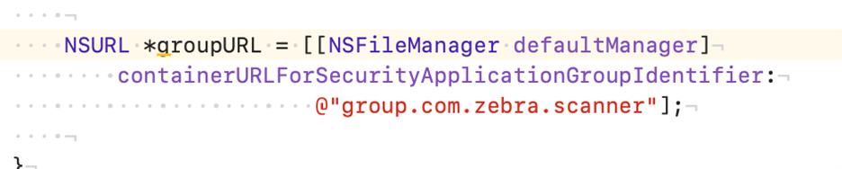 Sharing Data between Two Zebra iOS Applications