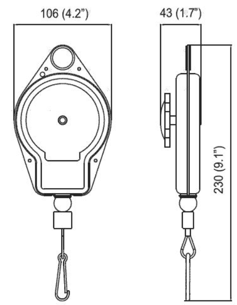 Features and Specifications of Zebra Barcode Scanner Retractable Pulley ...
