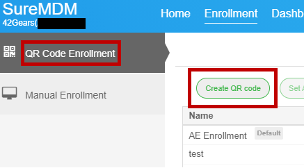 Zebra Android Device Enrollment for 42gears SureMDM as Device Admin (DA)