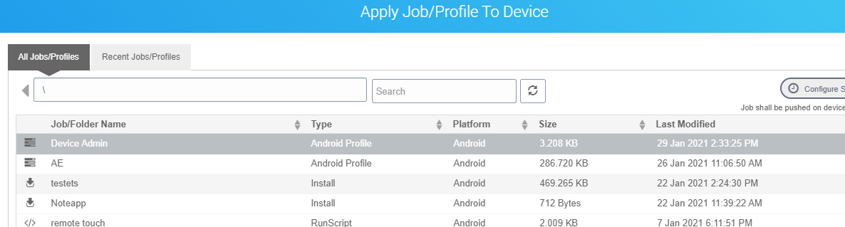Zebra Android Device Enrollment for 42gears SureMDM as Device Admin (DA)