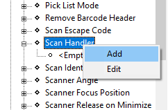 Convert Barcode Control Character in TelnetCE