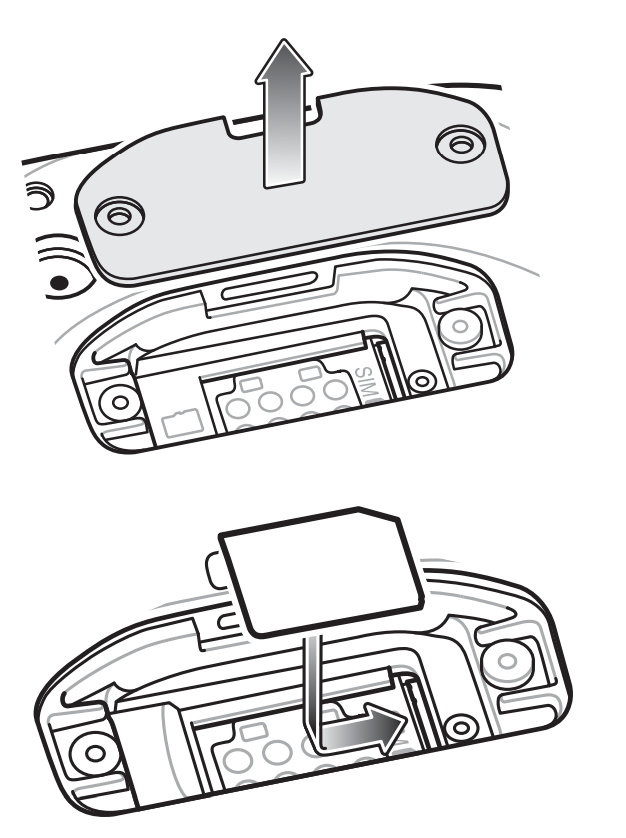 Step to Insert SIM Card in TC25