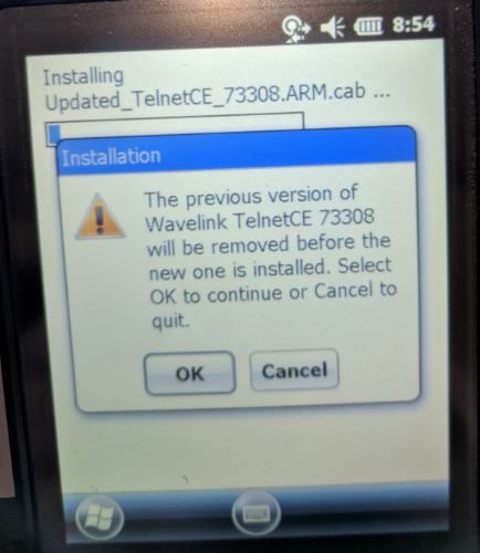 Wavelink - Web License Is Not Recognized after Updating TelnetCE Client ...