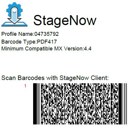 Zebra Volume Control (ZVC) inschakelen met StageNow Tool