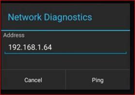 Performing Ping Test on Velocity