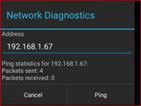 Performing Ping Test on Velocity