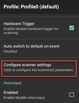 DataWedge: Working with Multi-Barcode