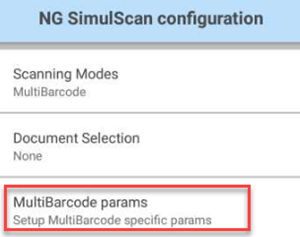 DataWedge: Working with Multi-Barcode