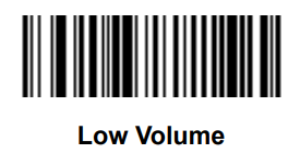 Lowering or Increasing Scanner Decode Beep Volume
