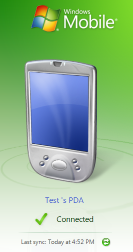 Windows Mobile Device Center를 사용하여 호스트 컴퓨터에 연결할 때 장치의 WiFi 연결 끊김