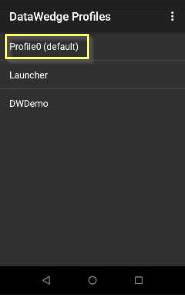 Добавление символов, отсутствующих на клавиатуре, при сканировании с использованием DataWedge