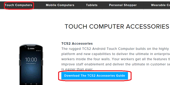 Looking for Device Accessory Guide