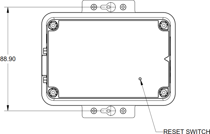 EA3600 Mounting/Physical Dimensions