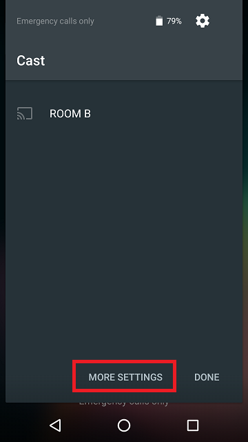 Zebra Android Device Screen Cast via Google Cast