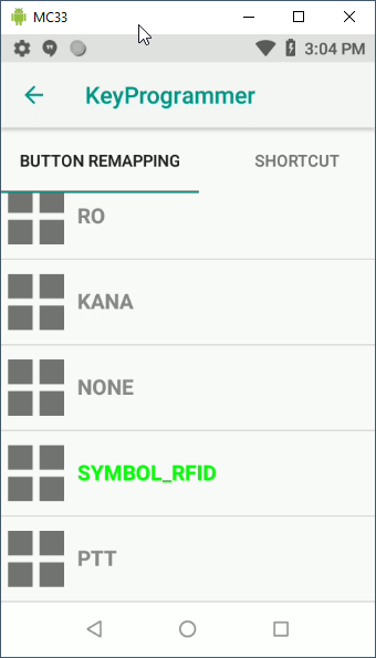 Enable Trigger for DataWedge RFID Read