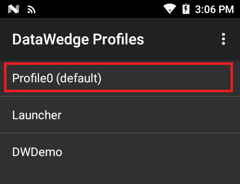 DataWedge for Android: Disable the Remove Leading Zeros Function