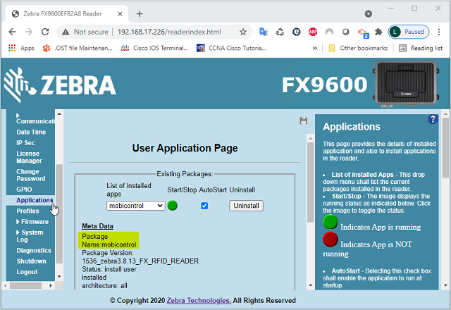 Zebra RFID Enrollment Utility for FX Series Fixed RFID Reader