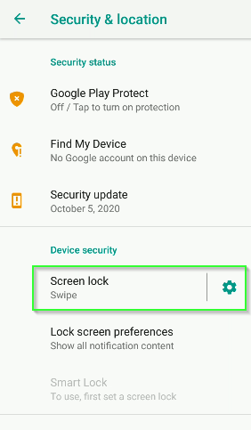 Changing or Disabling Swipe to Unlock on Android Lock Screen