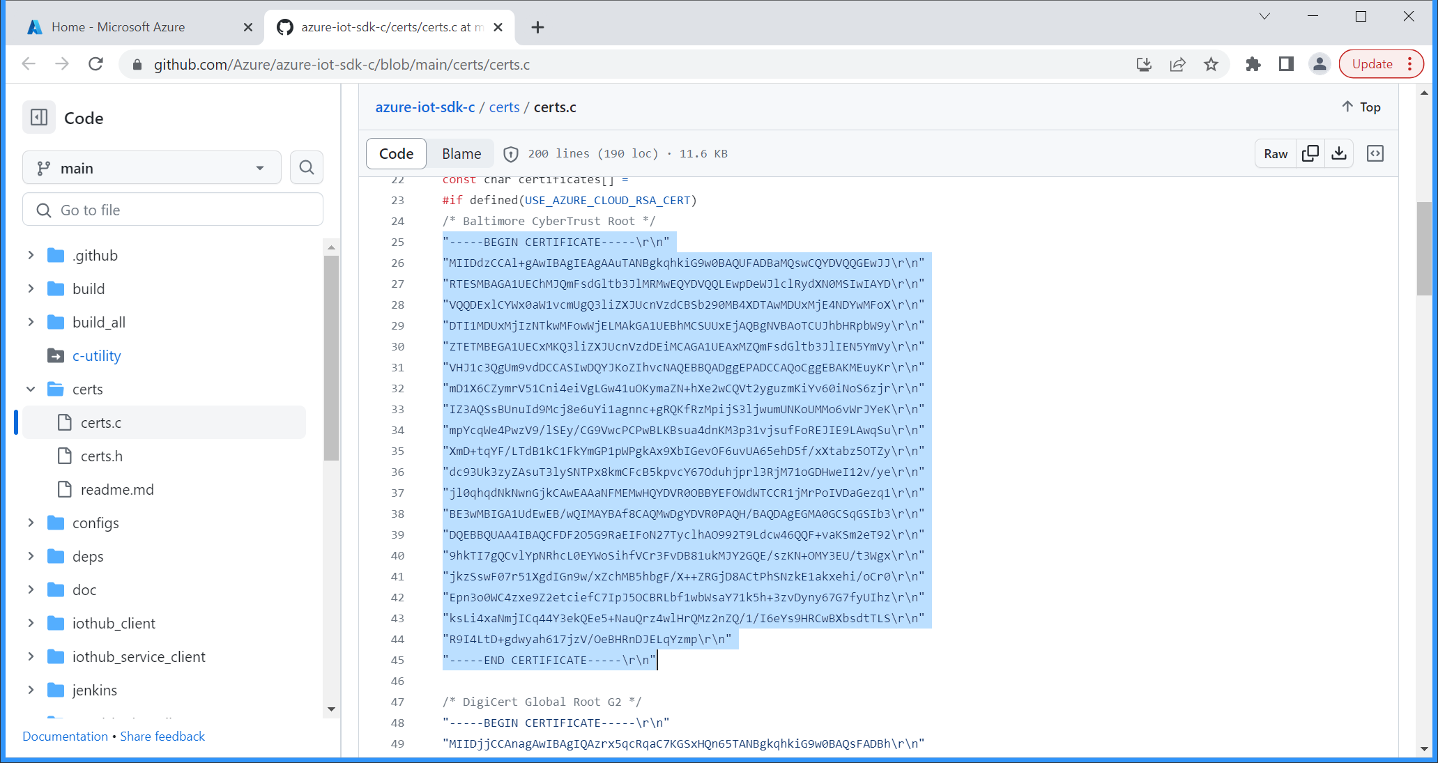 Conecte el lector RFID fijo a Azure IoT Hub