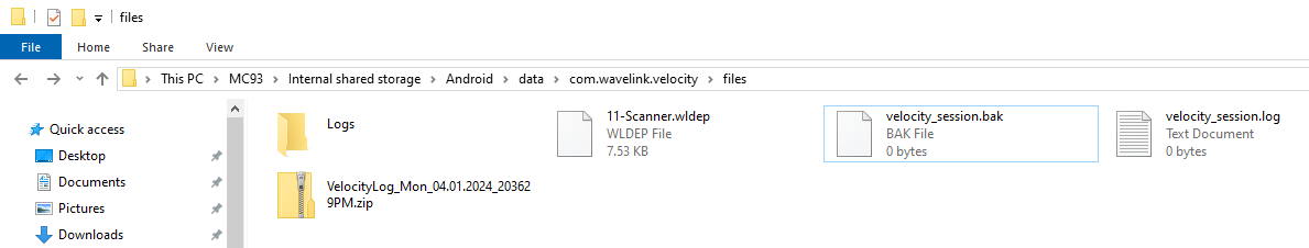 Velocity: Capture Logs Using Enhanced Logging