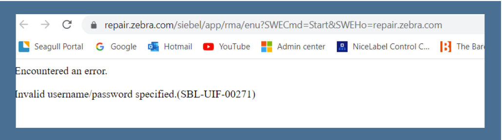 Repair Order Portal: Troubleshooting Various Errors