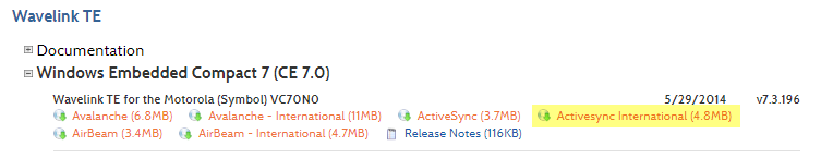 Wavelink : VC70 TelnetCE n'affiche pas correctement les caractères de 2 ...