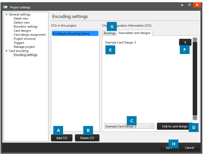 Adding CCI file to the Project using CardStudio 2.0