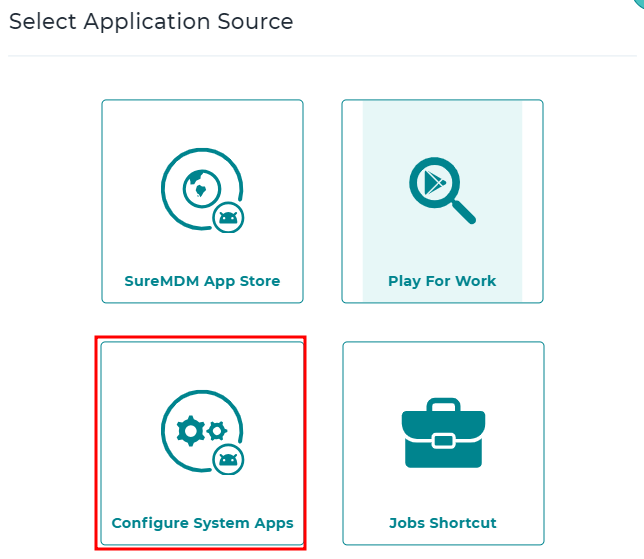42Gears SureMDM: habilite aplicaciones del sistema para Android Enterprise