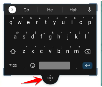 Gboard Floating Keyboard Trick