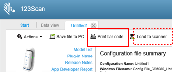 Copy the Settings of a Working to a Nonworking Barcode Scanner