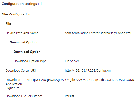 Mass Deploy Enterprise Browser Configuration Via MDM/EMM OEMConfig 11.9.x.x and Up