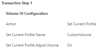 Adjust Volume Control Level (Zebra Volume Control) Using OEMConfig