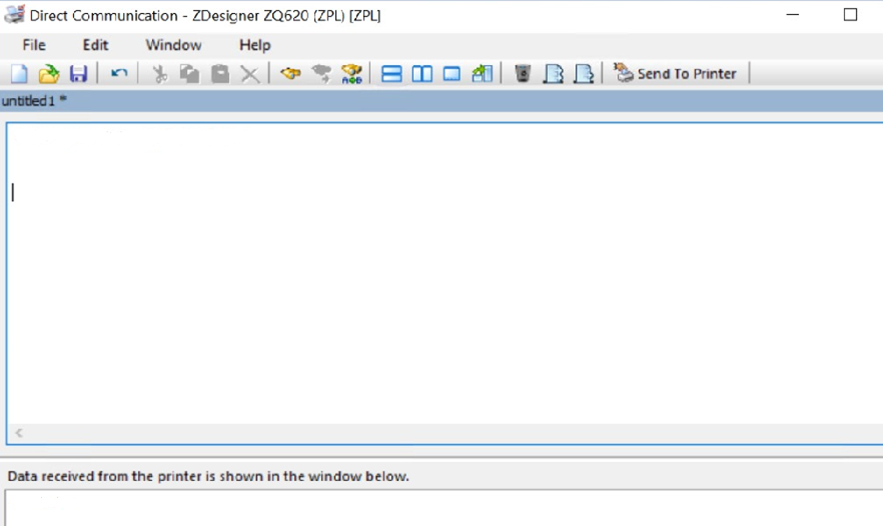 Error In Zebra Setup Utilities