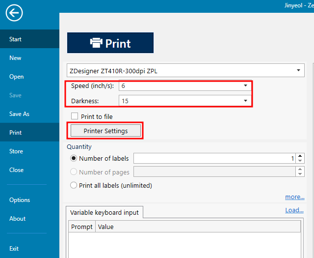 Resolving Printer Settings Not Saved on ZebraDesigner 3