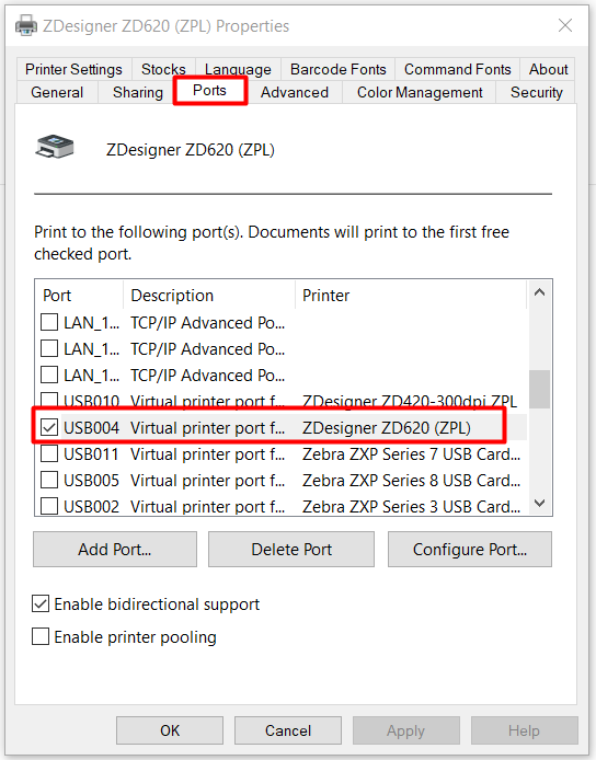 Printing ZPL scripts with Notepad