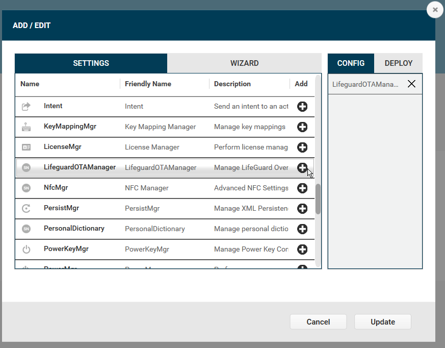 StageNow FOTA Setting Error Cannot Generate JS Barcode