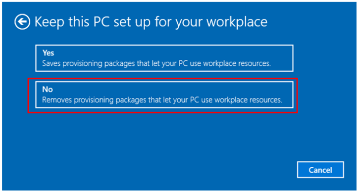 Performing Factory Reset on Windows Tablets