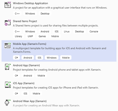Pisanie wieloplatformowych aplikacji Xamarin umożliwiających dostęp do pakietu SDK skanera kodów ...
