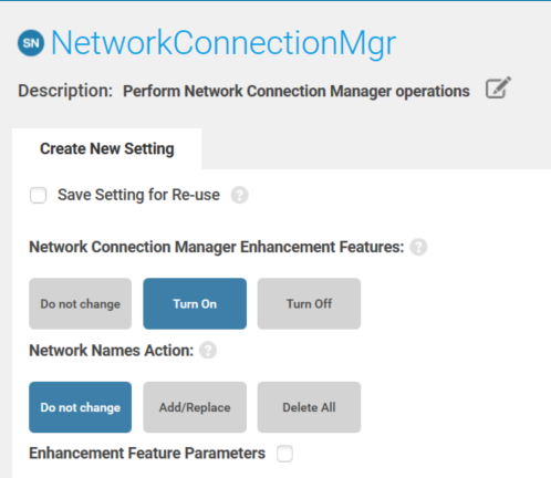 StageNow: Network Connection Manager Configuration