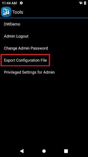 Install and Setup Enterprise Home Screen Using StageNow