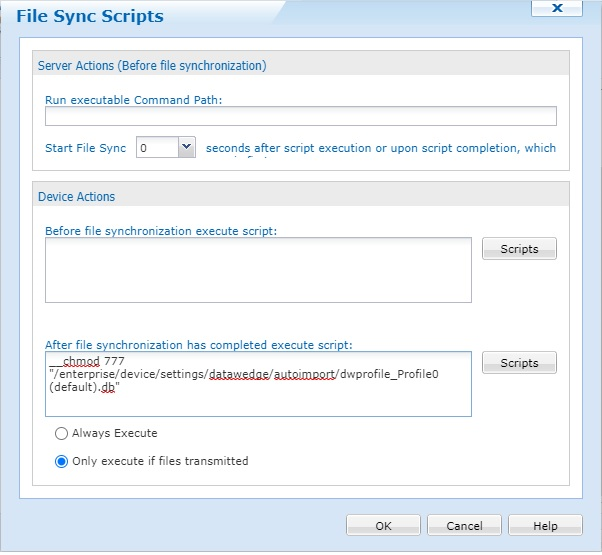 Deploy DataWedge for Android Configuration Using SOTI MobiControl