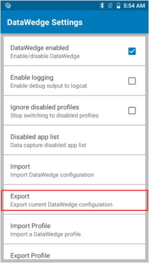 Deploy DataWedge for Android Configuration Using SOTI MobiControl