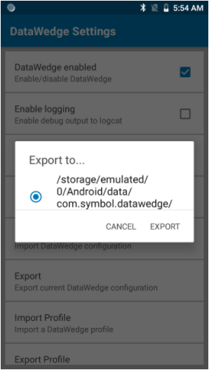 Deploy DataWedge for Android Configuration Using SOTI MobiControl