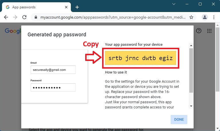 Setup Free Google SMTP Server on PPME