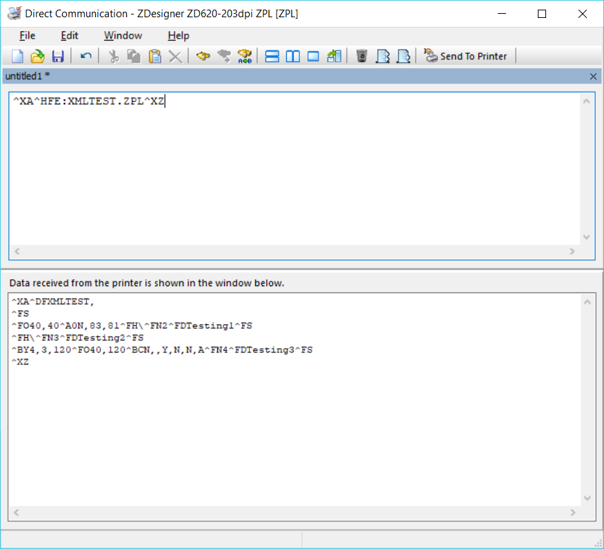 View Content Of Stored Zpl File In Printer