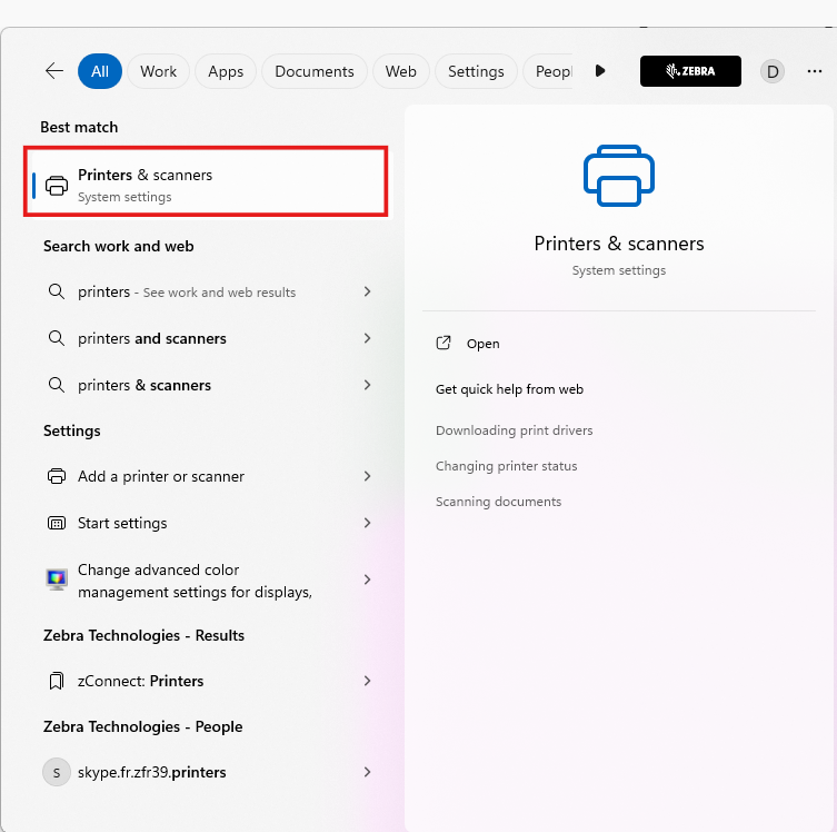 Adjust the Dithering/Graphic Options on the ZDesigner Drivers Versions ...