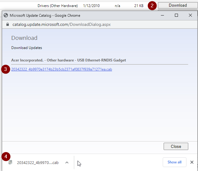 Install RNDIS Driver to Connect RFID Reader via USB