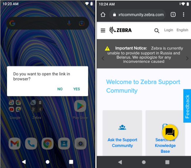 Android 11, 13, 14: Scan QR Code to Launch a Link